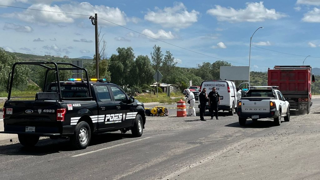 Muērē motociclista en accidente sobre la carretera estatal 200 - AlertaQro