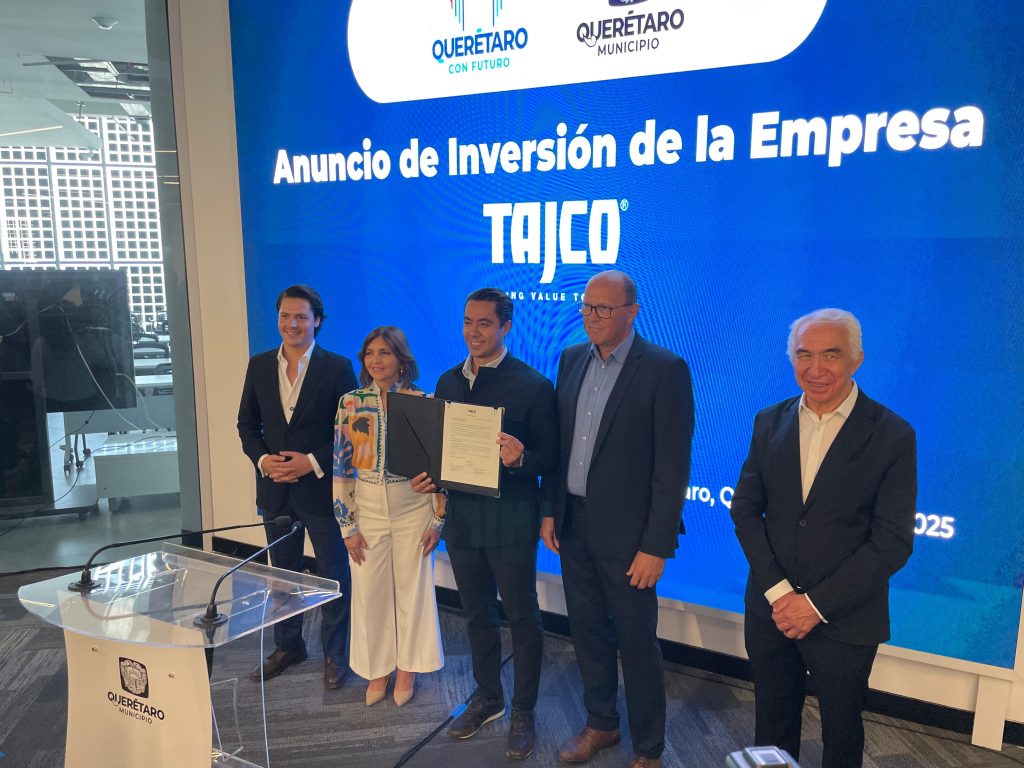 Tajco llega a Querétaro, con una inversión de cerca de 200 millones de ...