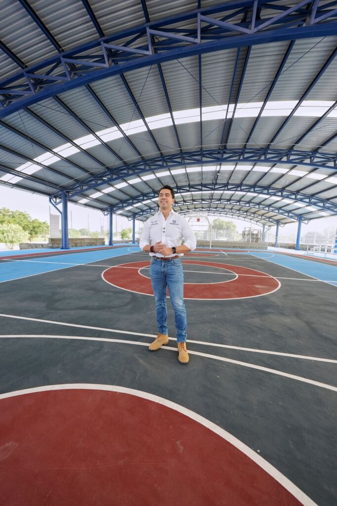 Entrega Felifer Macías nueva Unidad Deportiva en Santa María Magdalena ...